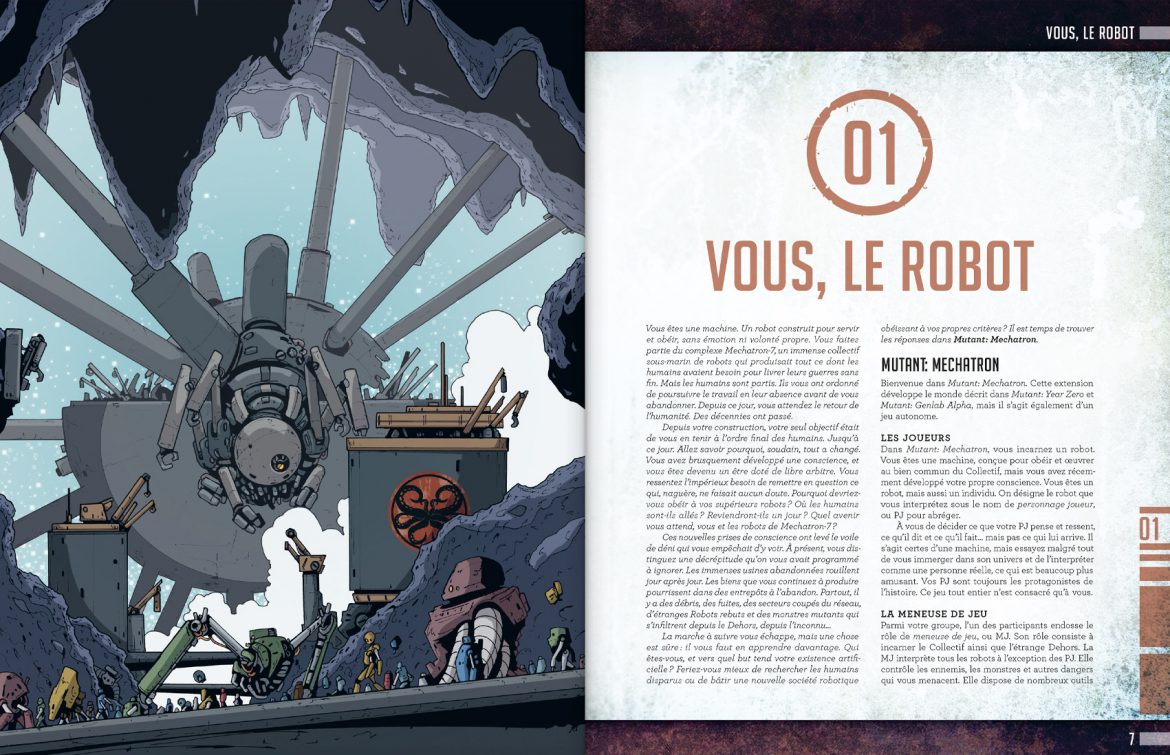 Mutant: Year Zero – Mechatron – Arkhane Asylum Publishing